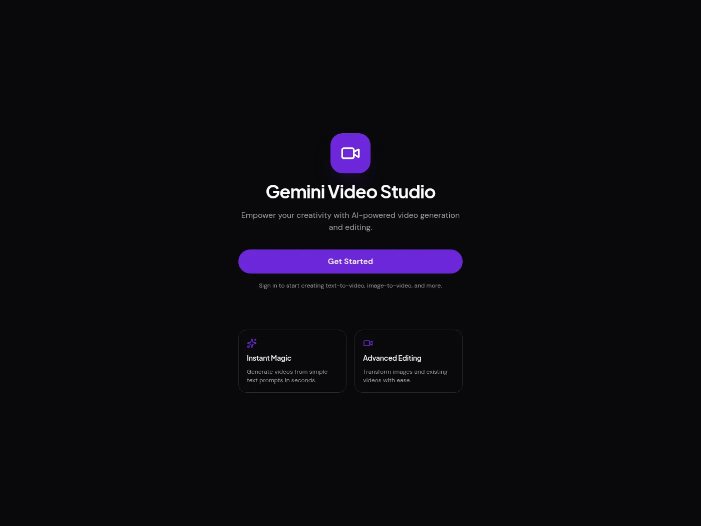 Gemini Video Studio