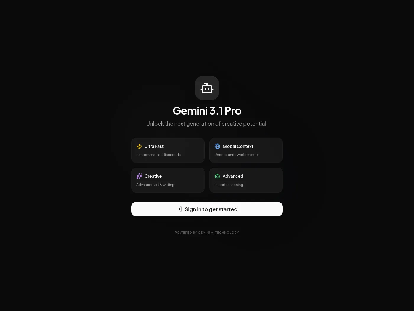 Gemini 3.1 Pro Clone