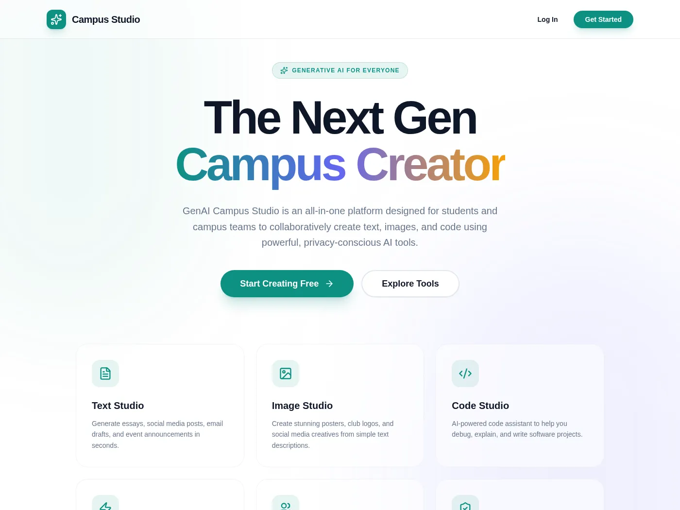 GenAI Campus Studio