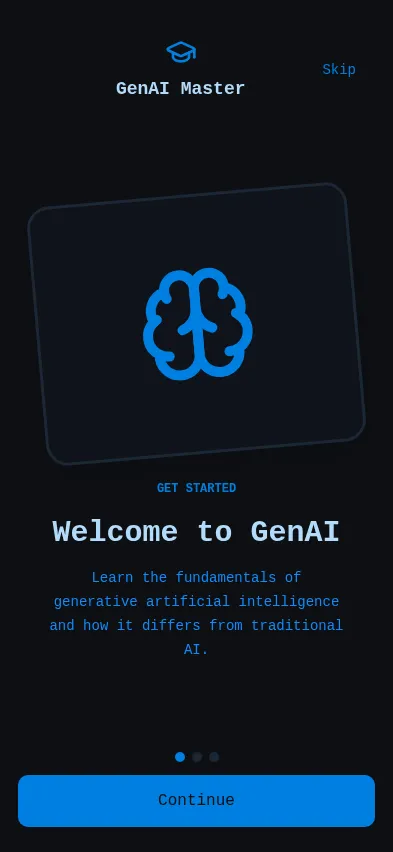 GenAI Learning App