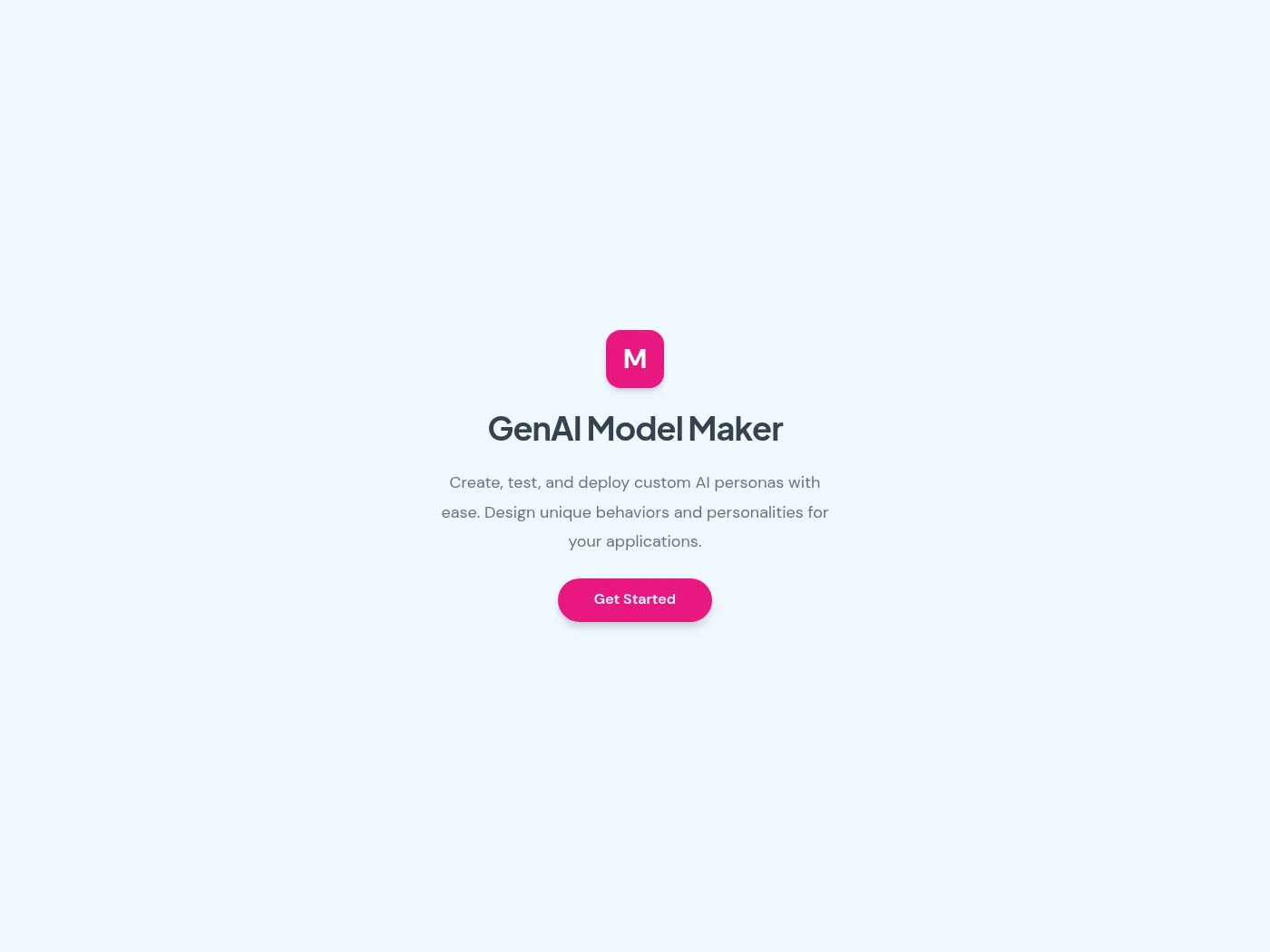 GenAI Model Maker