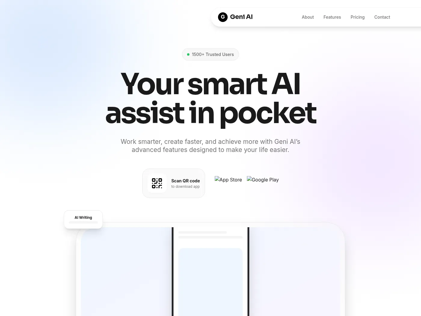 GenAI Website Clone