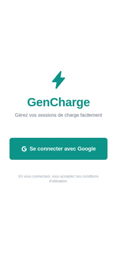 GenCharge Mobile App