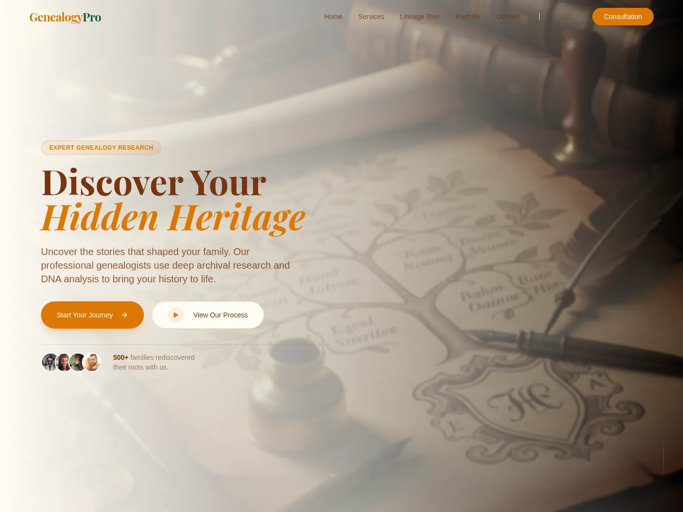Genealogy Pro Web