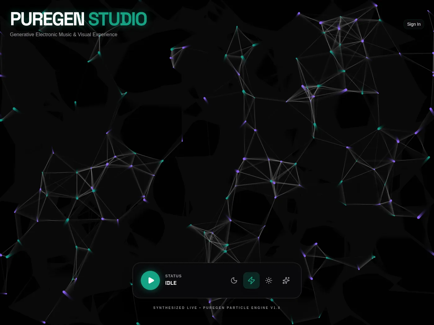 PureGen Music Video Studio