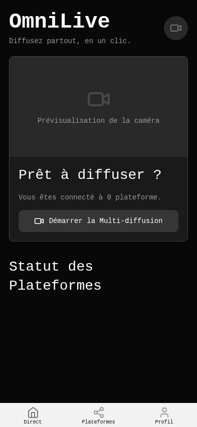 GénèreApp Mobile