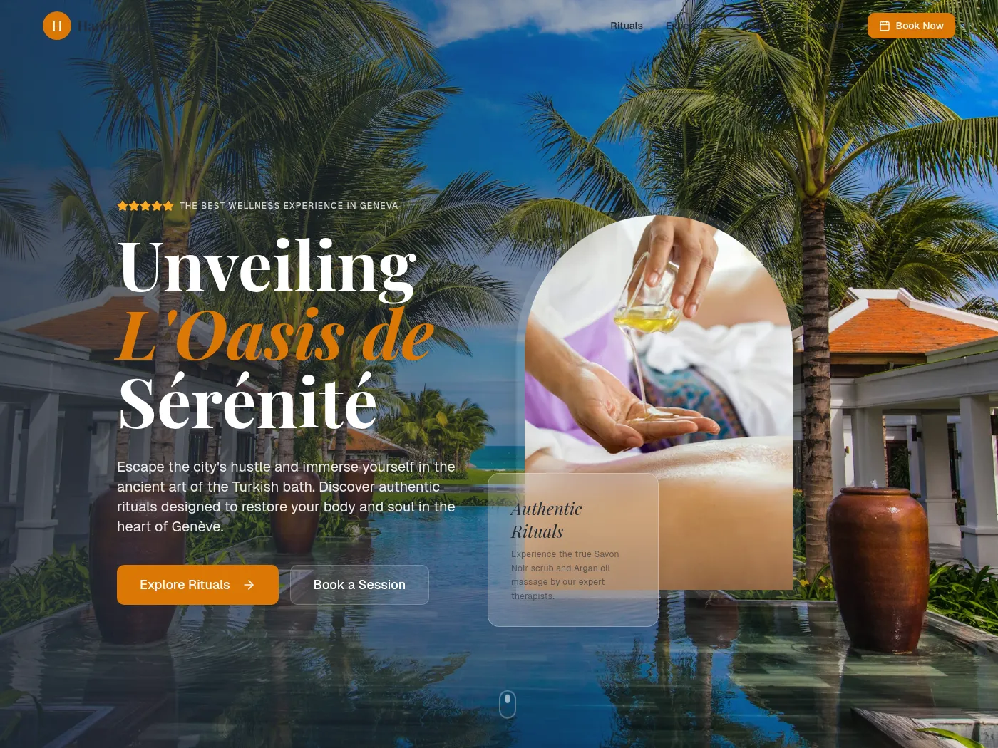 Geneva Hammam Website
