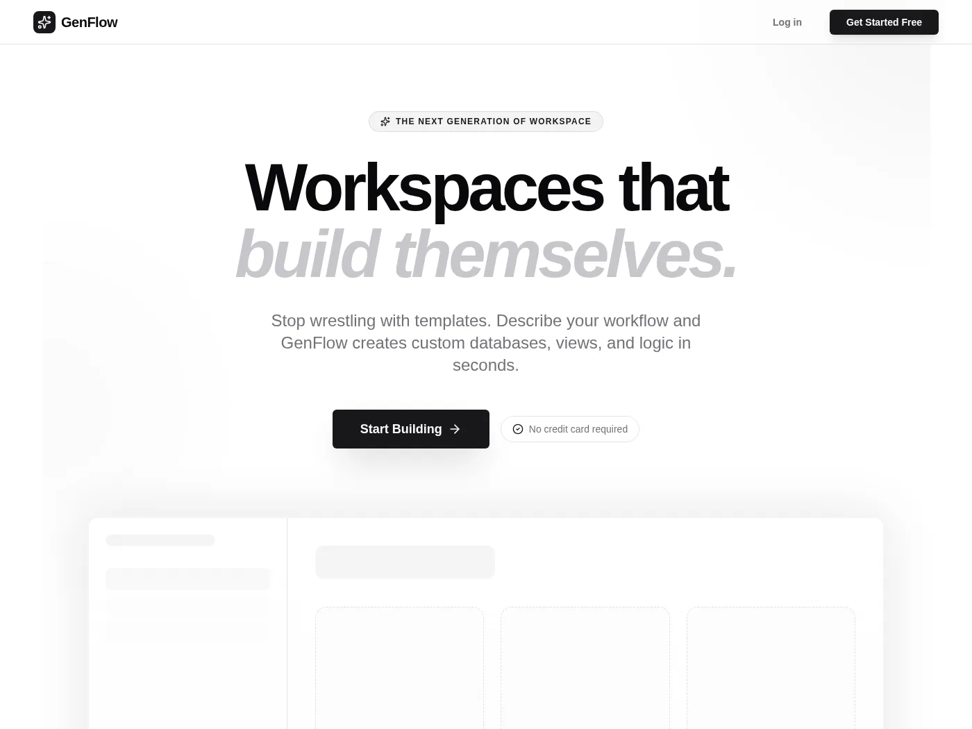 GenFlow Workspace