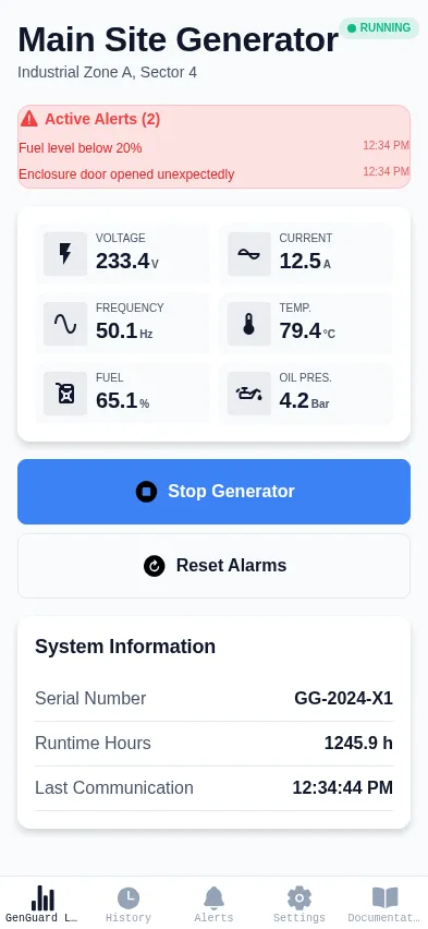 GenGuard Remote Monitoring