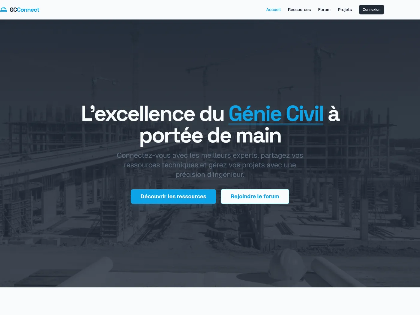 Génie Civil Connect