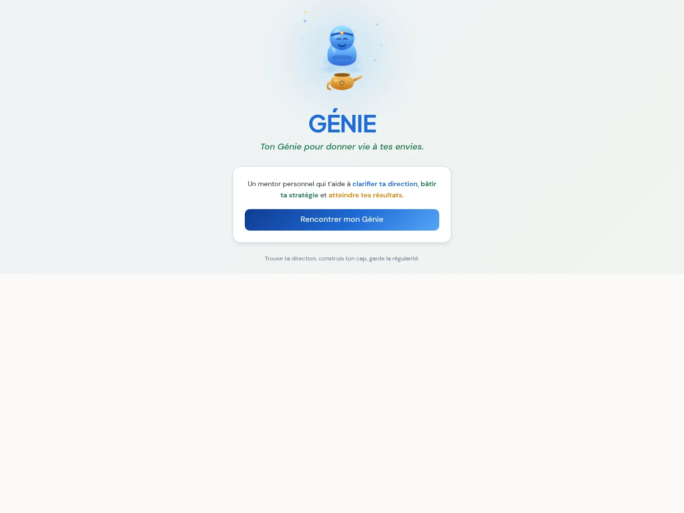Génie Coach App