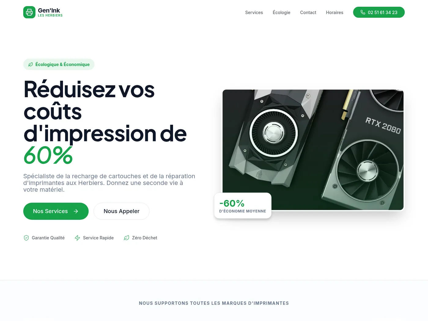 Genink Les Herbiers Site