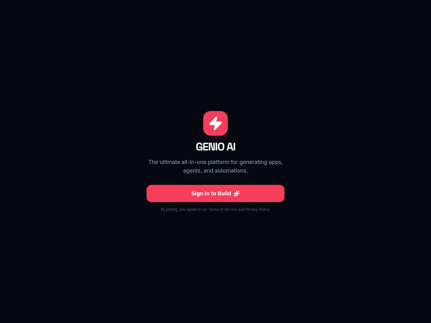 Genio AI Platform