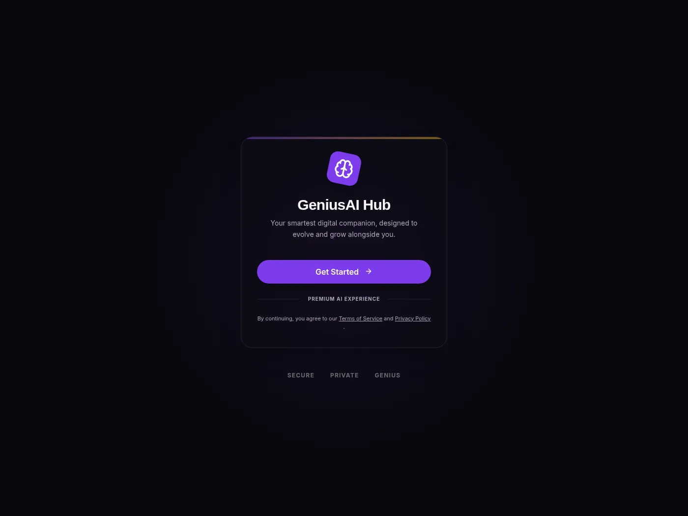 GeniusAI Hub
