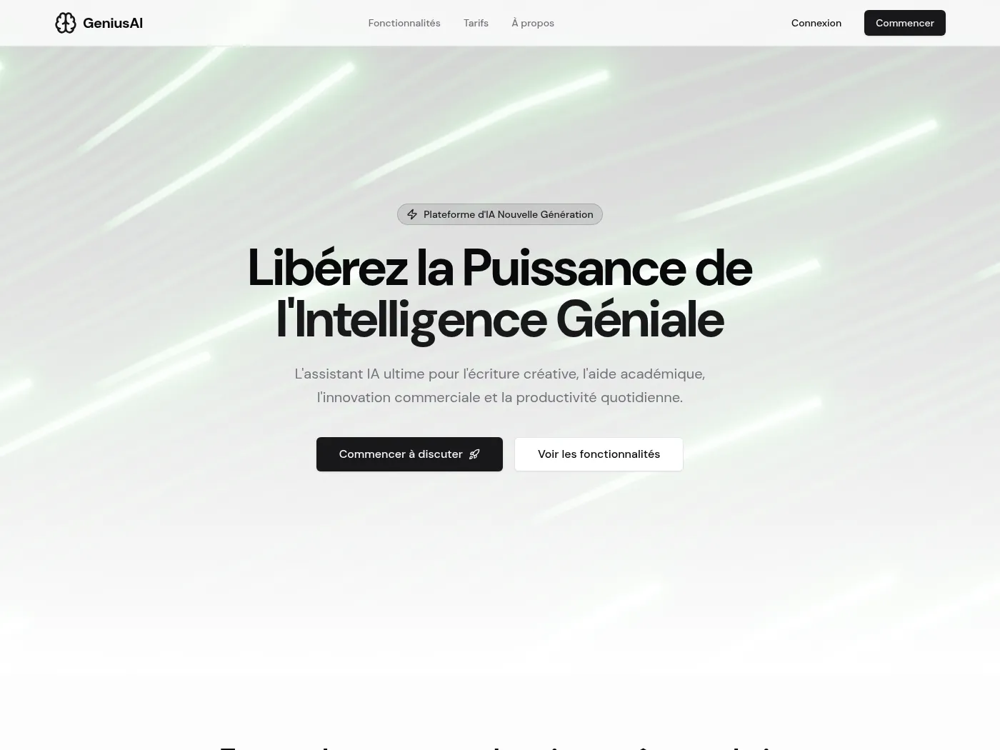 GeniusAI Platform