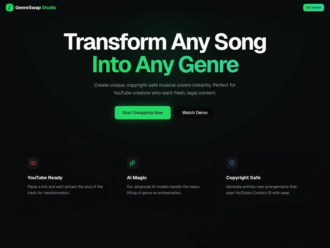 Genre Swap Studio