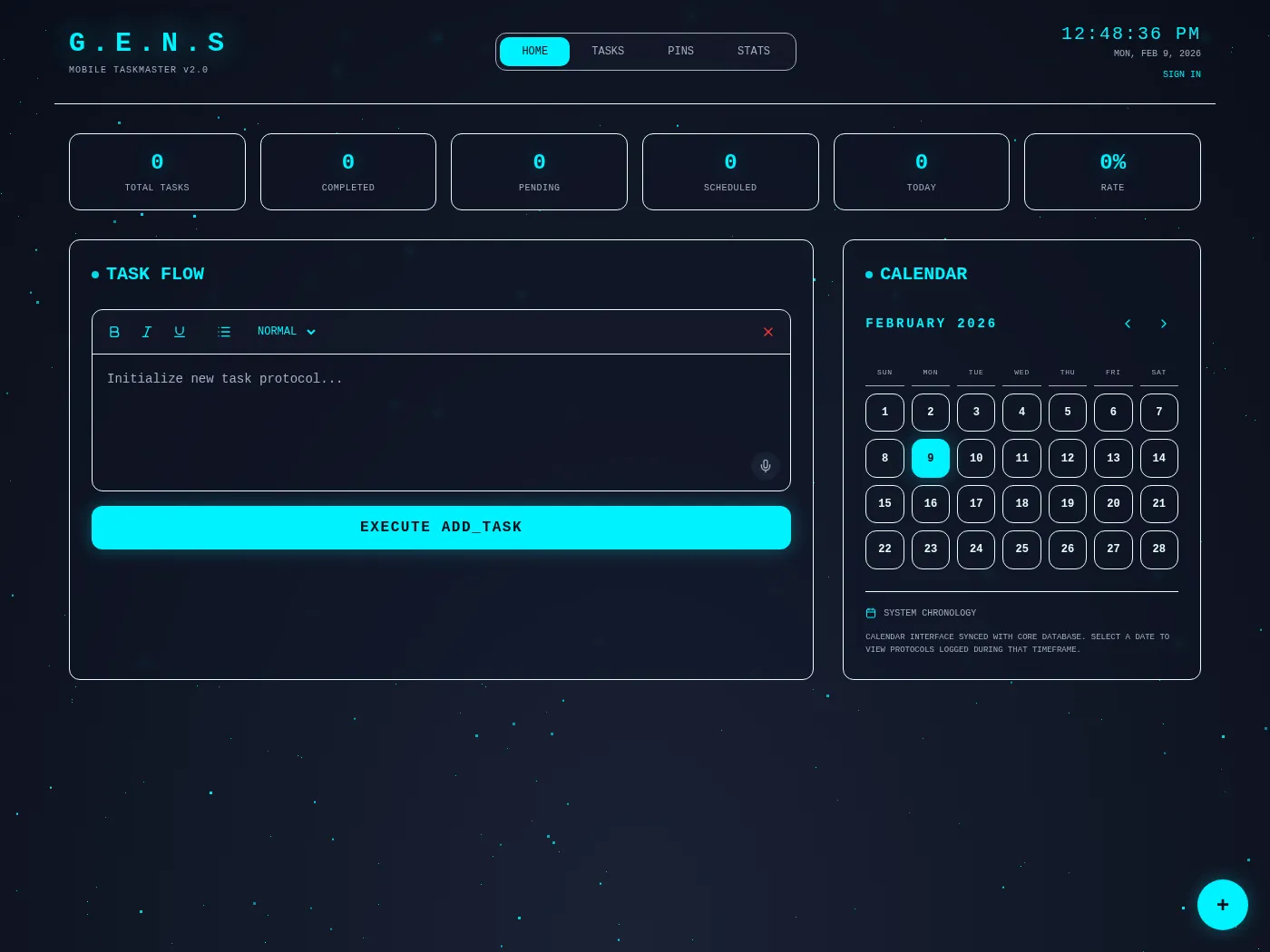 GENS Mobile TaskMaster