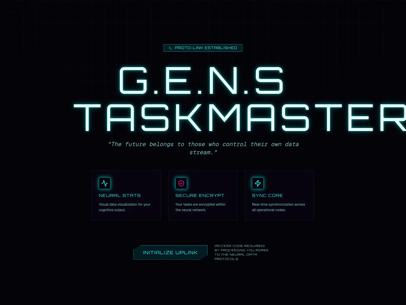 G.E.N.S TaskMaster
