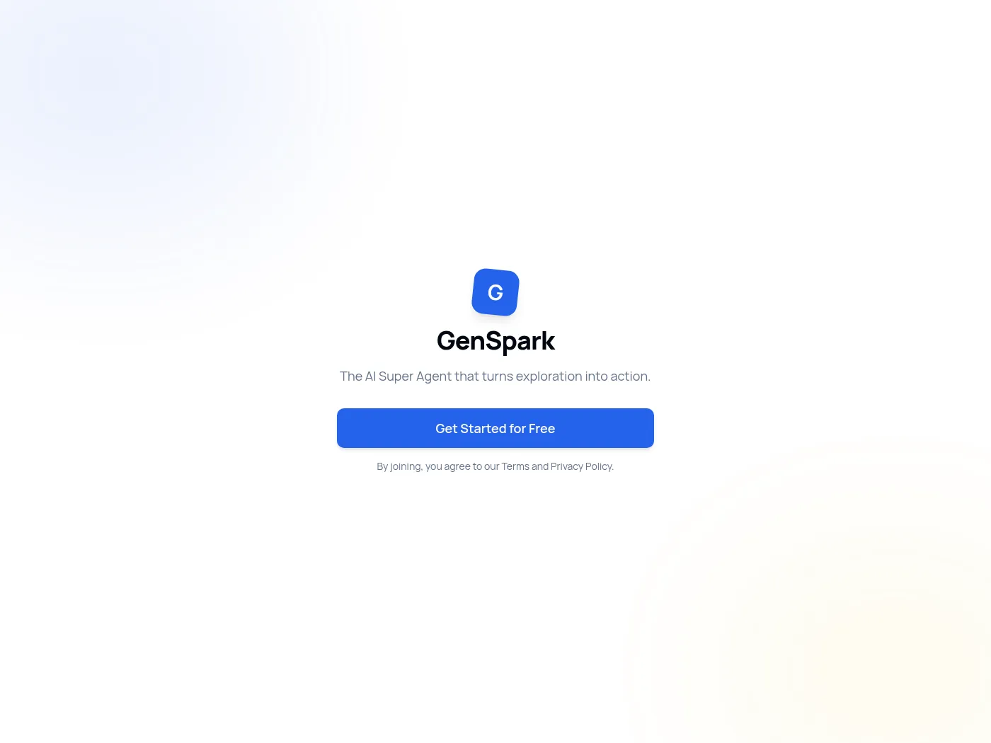 GenSpark Clone