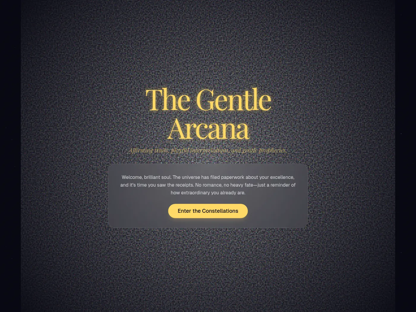 The Gentle Arcana
