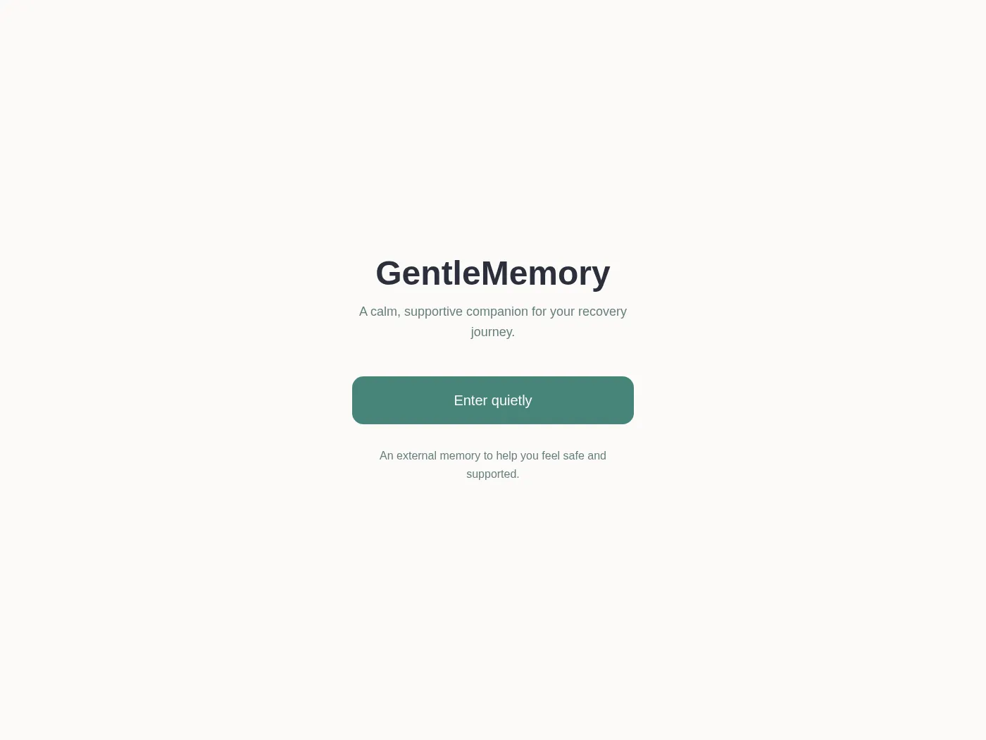 GentleMemory App