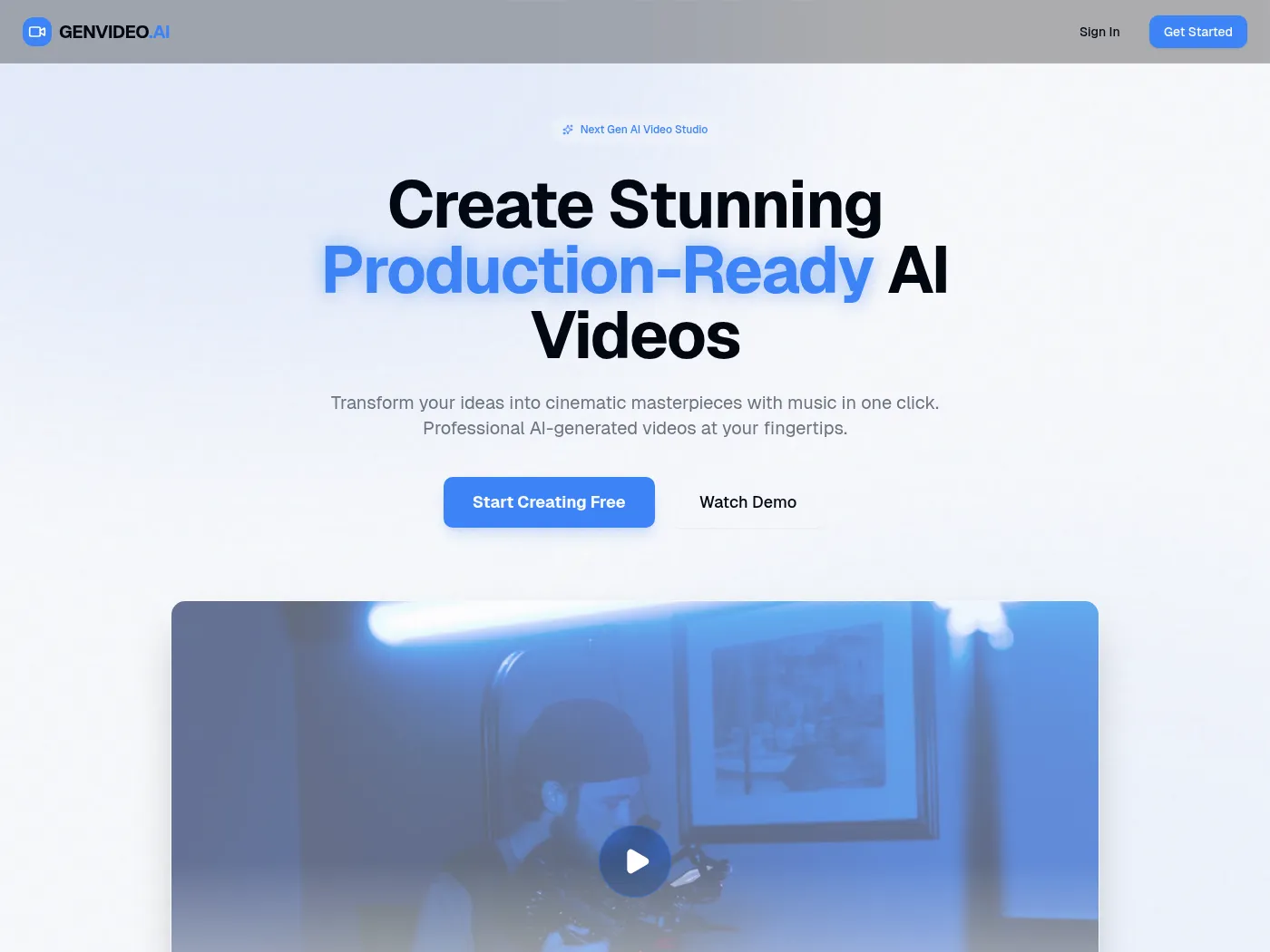 GenVideo AI Studio