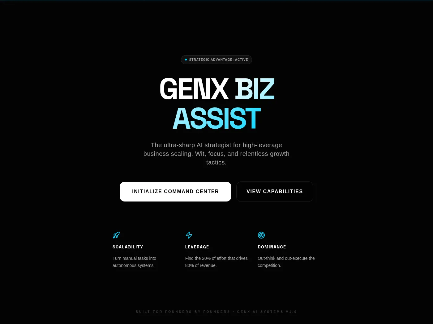 GenX Business Weapon