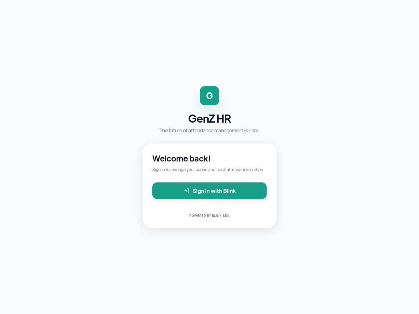 GenZ Attendance Manager