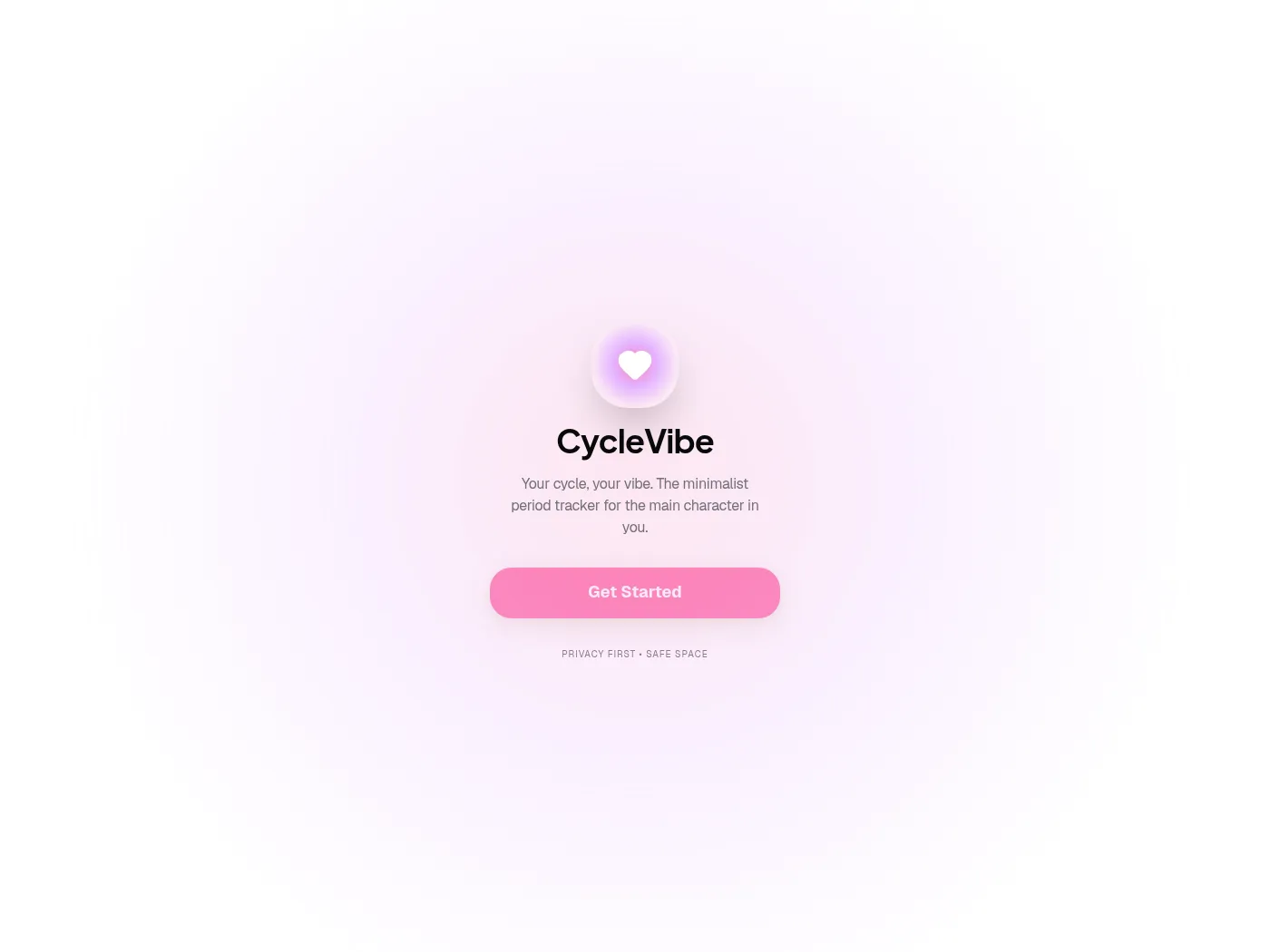 Gen Z Cycle Tracker