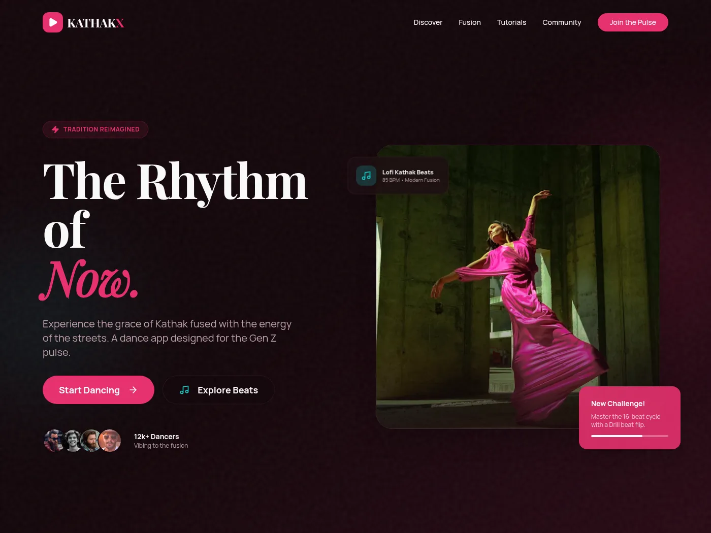 Gen Z Kathak App Intro