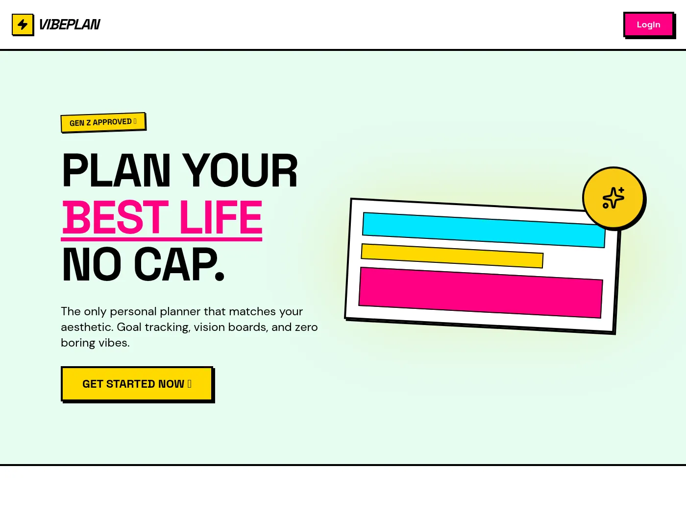 GenZ Personal Planner