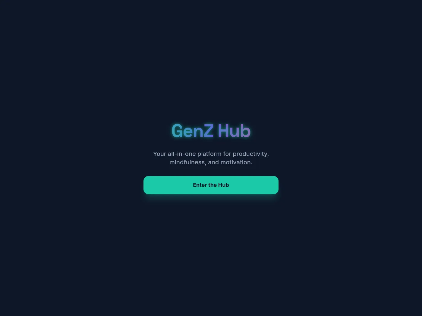 GenZ Task Tracker