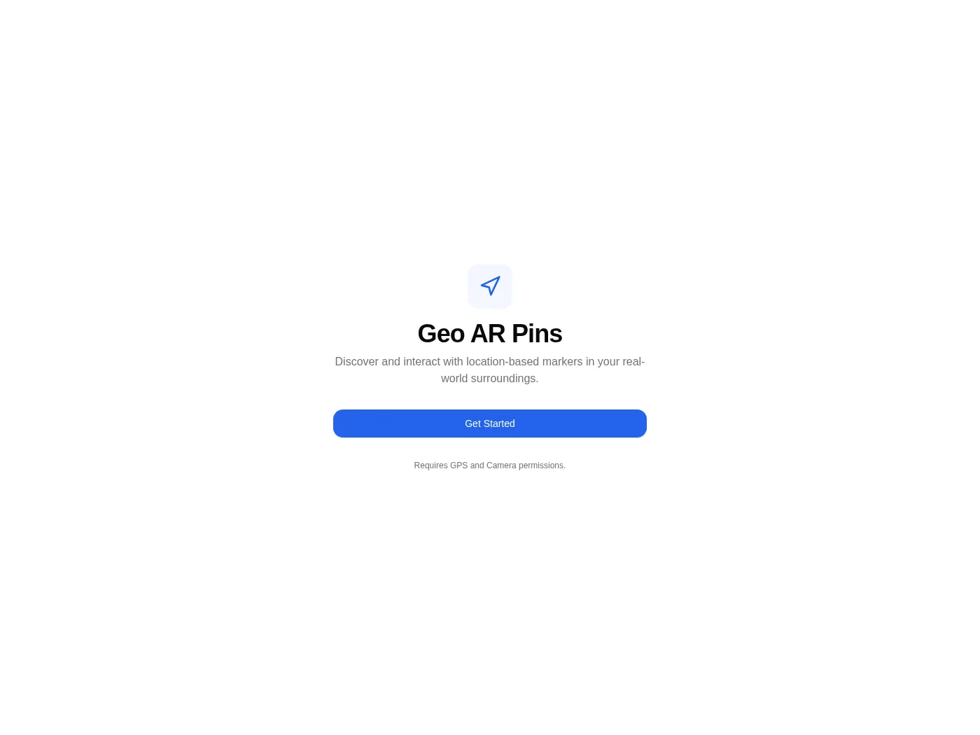 Geo AR Pins