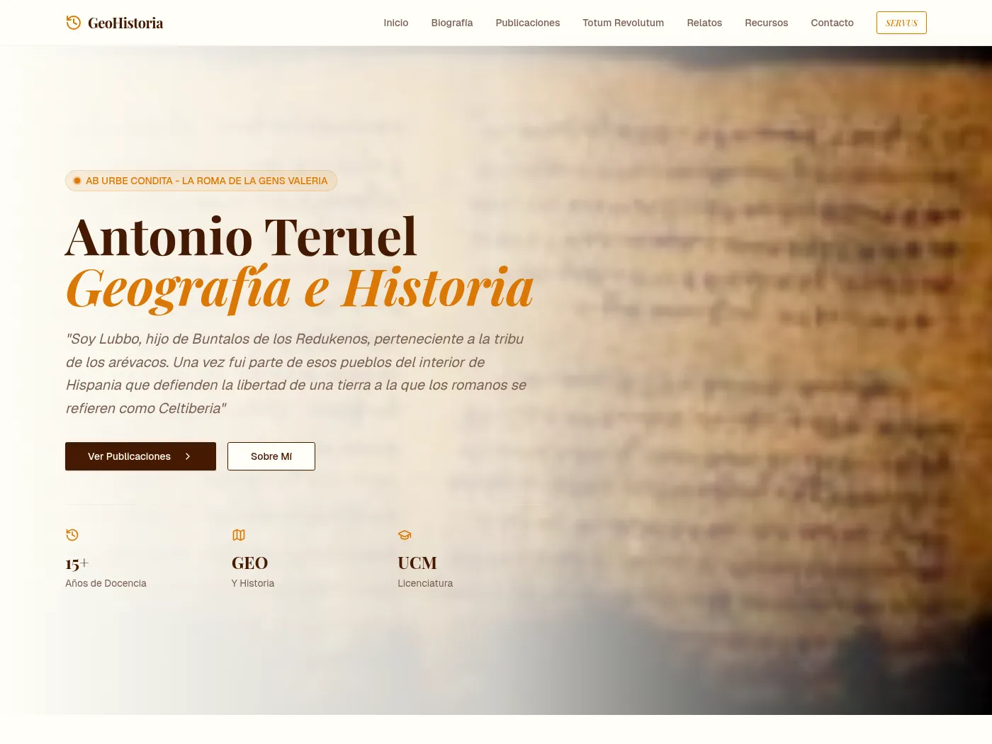 GeoHistoria Pro Web