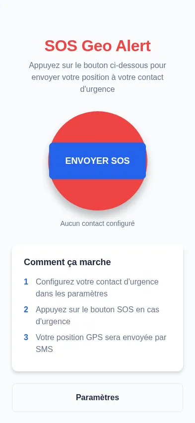 SOS Geo Alert