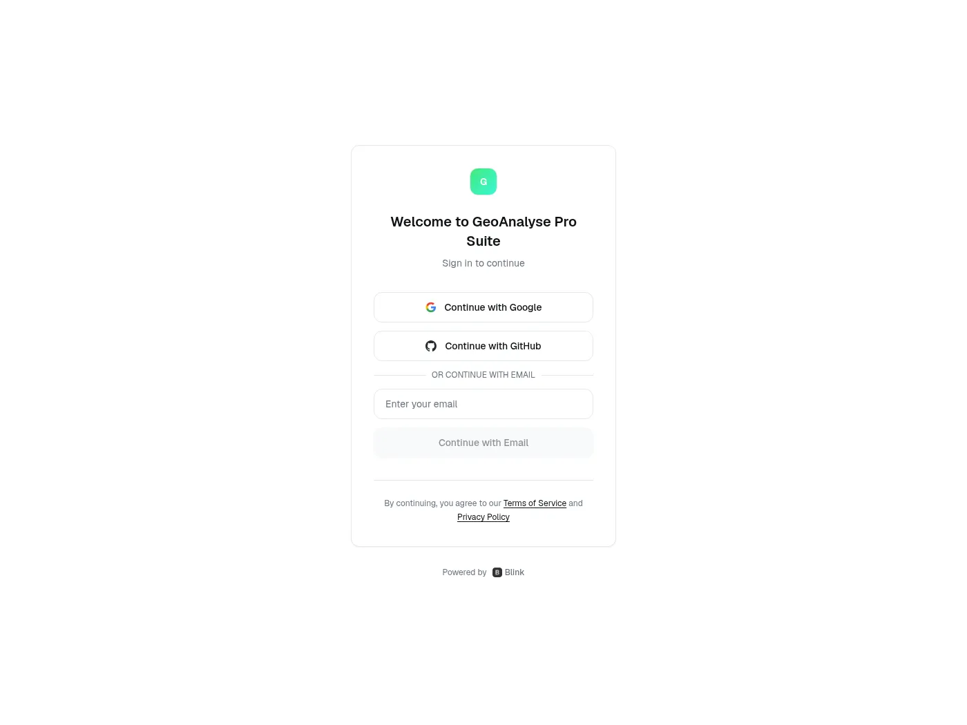 GeoAnalyse Pro Suite