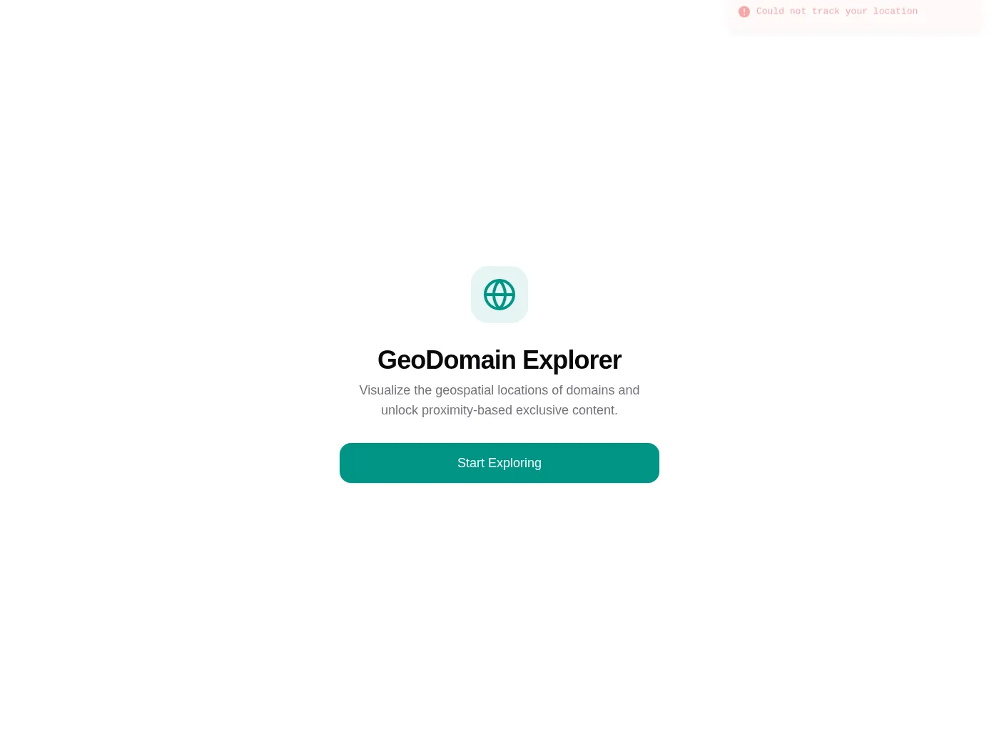 GeoDomain Explorer