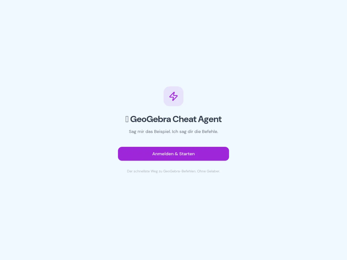 GeoGebra Cheat Agent