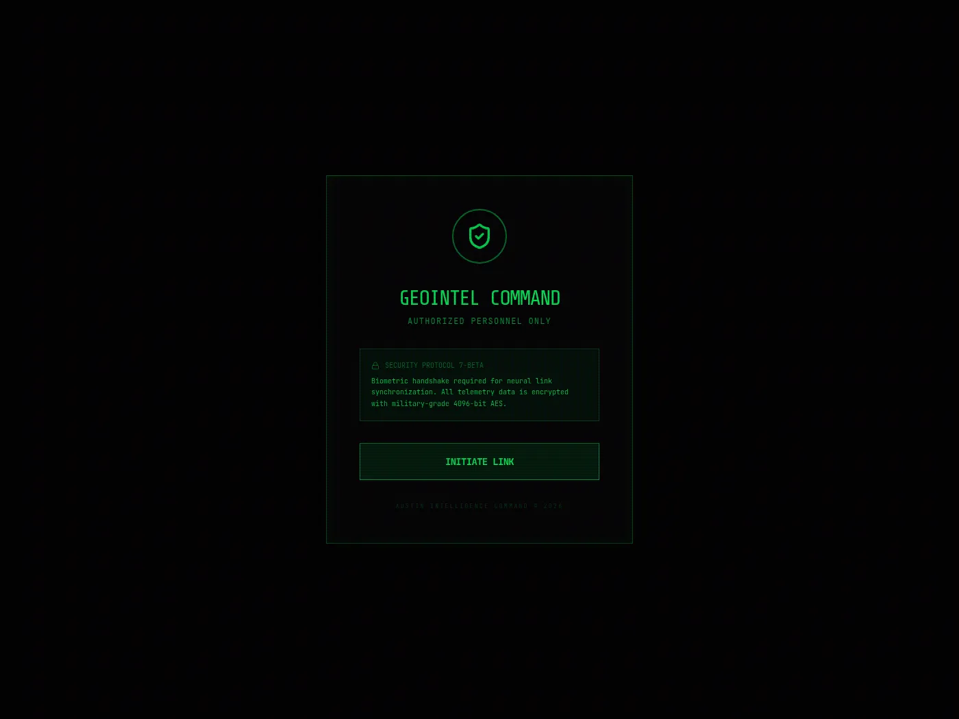 GeoIntel Command Center