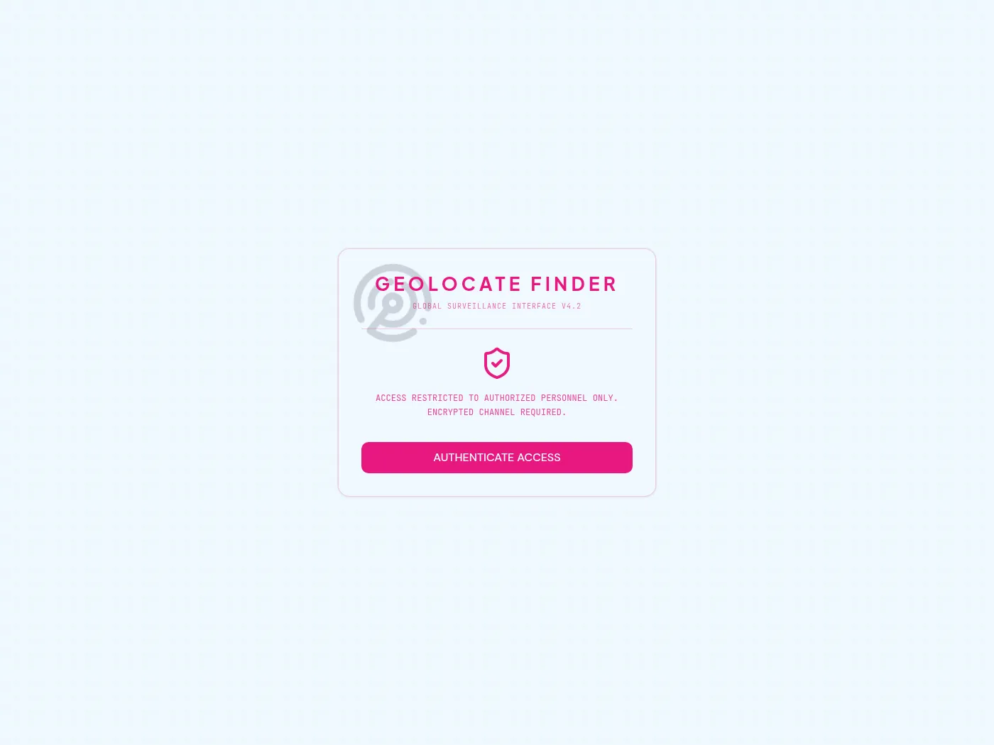 GeoLocate Finder