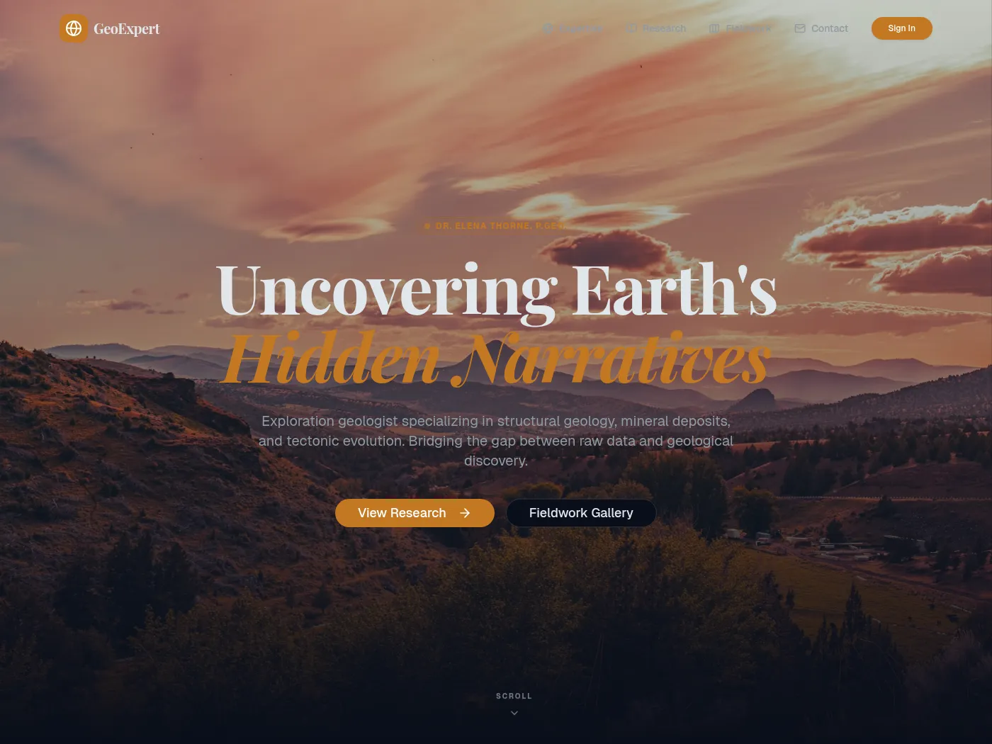 GeoExpert Portfolio