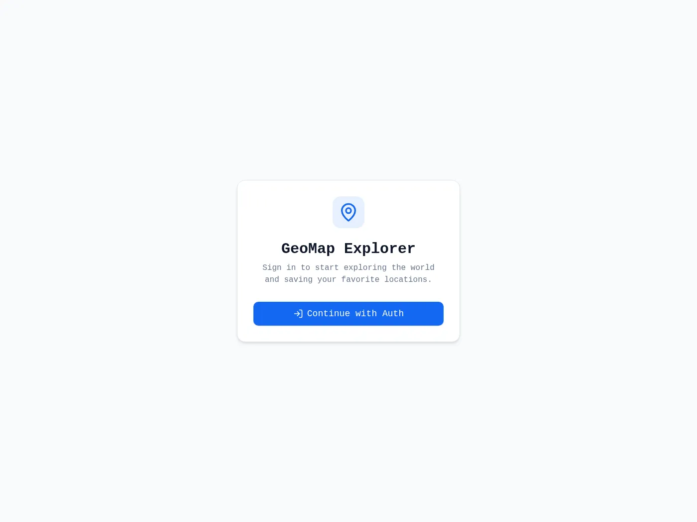 GeoMap Explorer