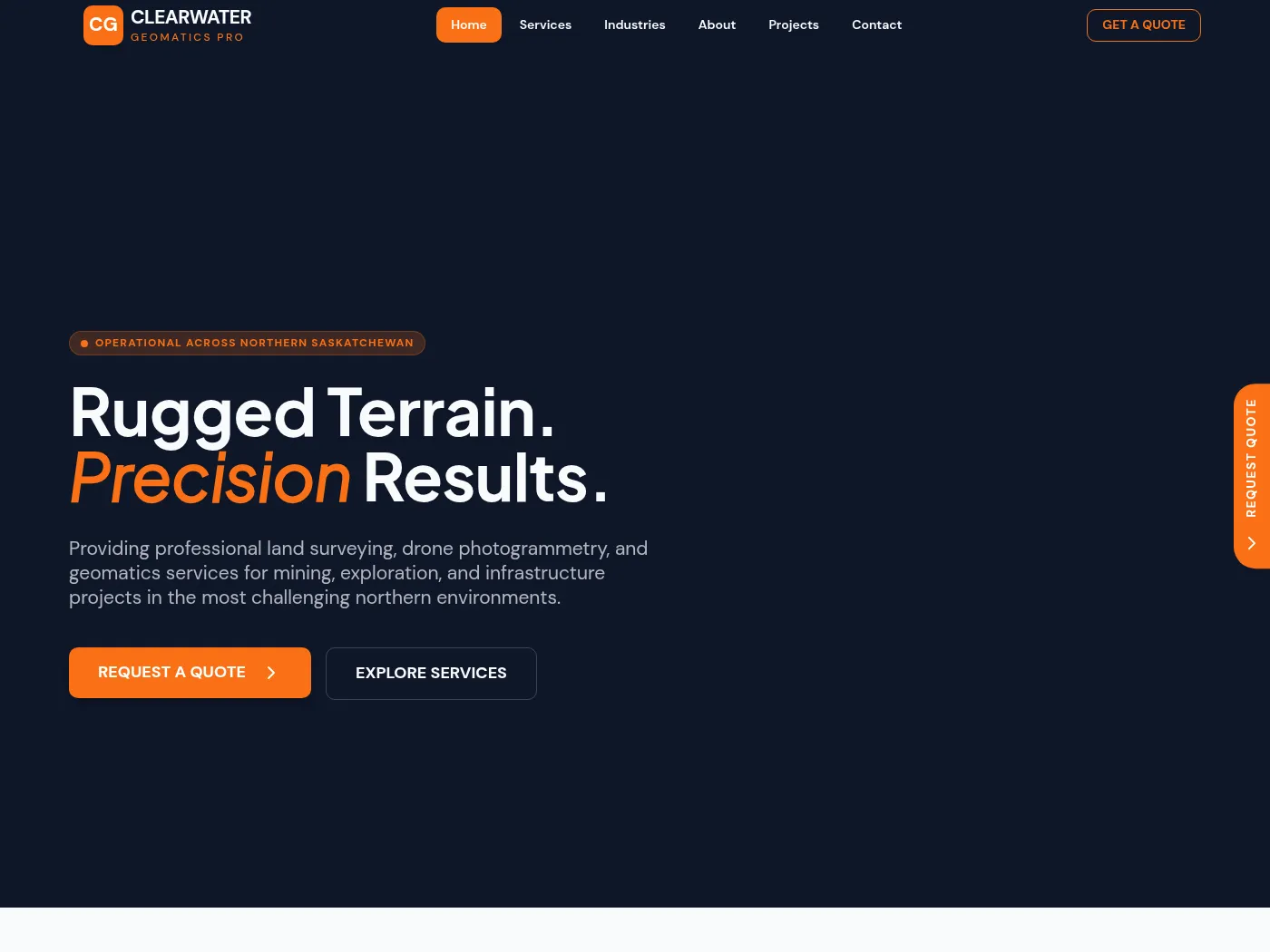Clearwater Geomatics Pro Site