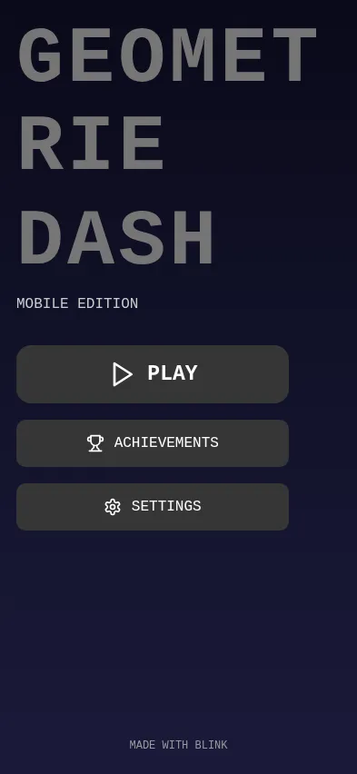 Géométrie Dash Mobile