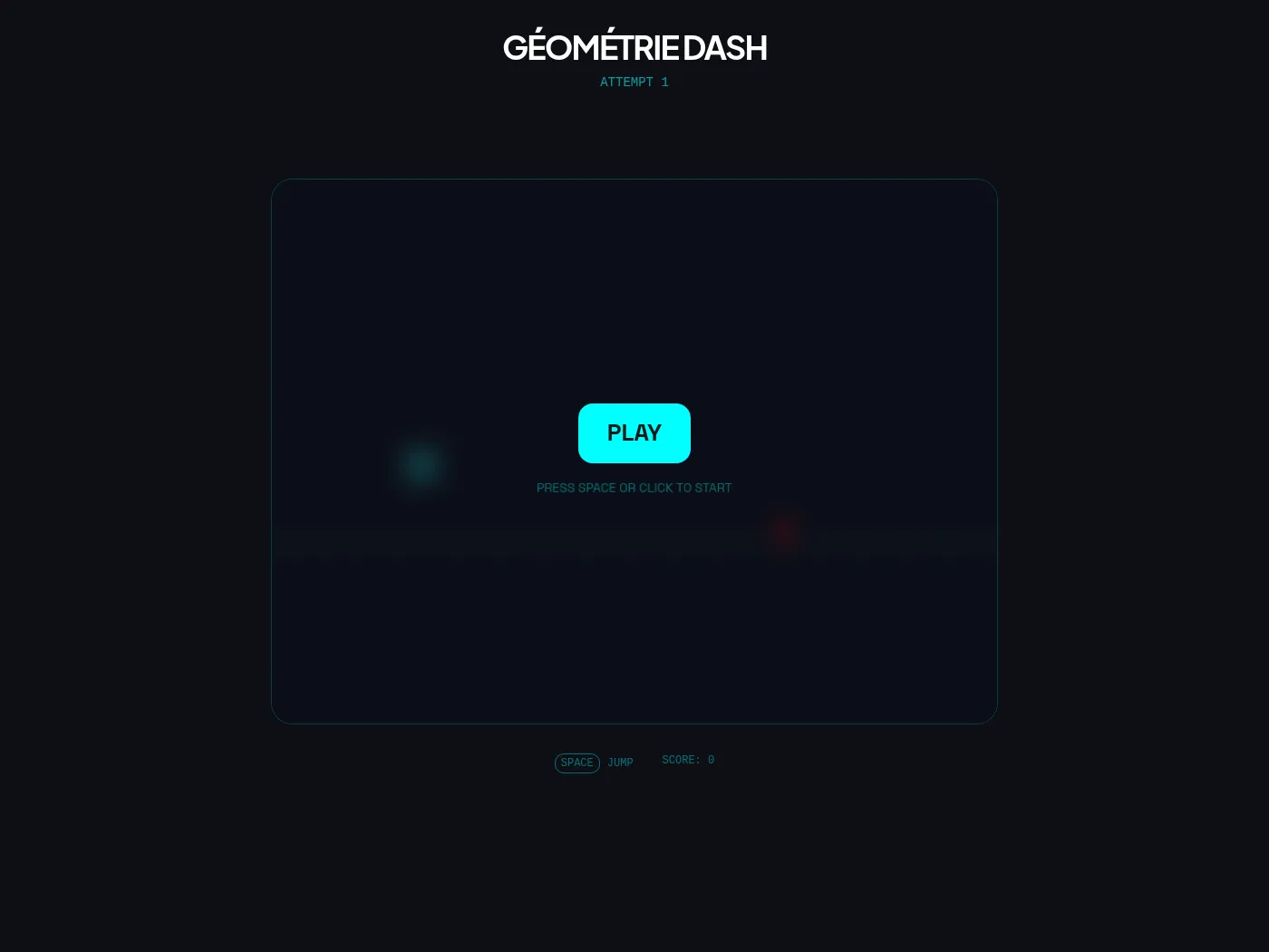Géométrie Dash Web