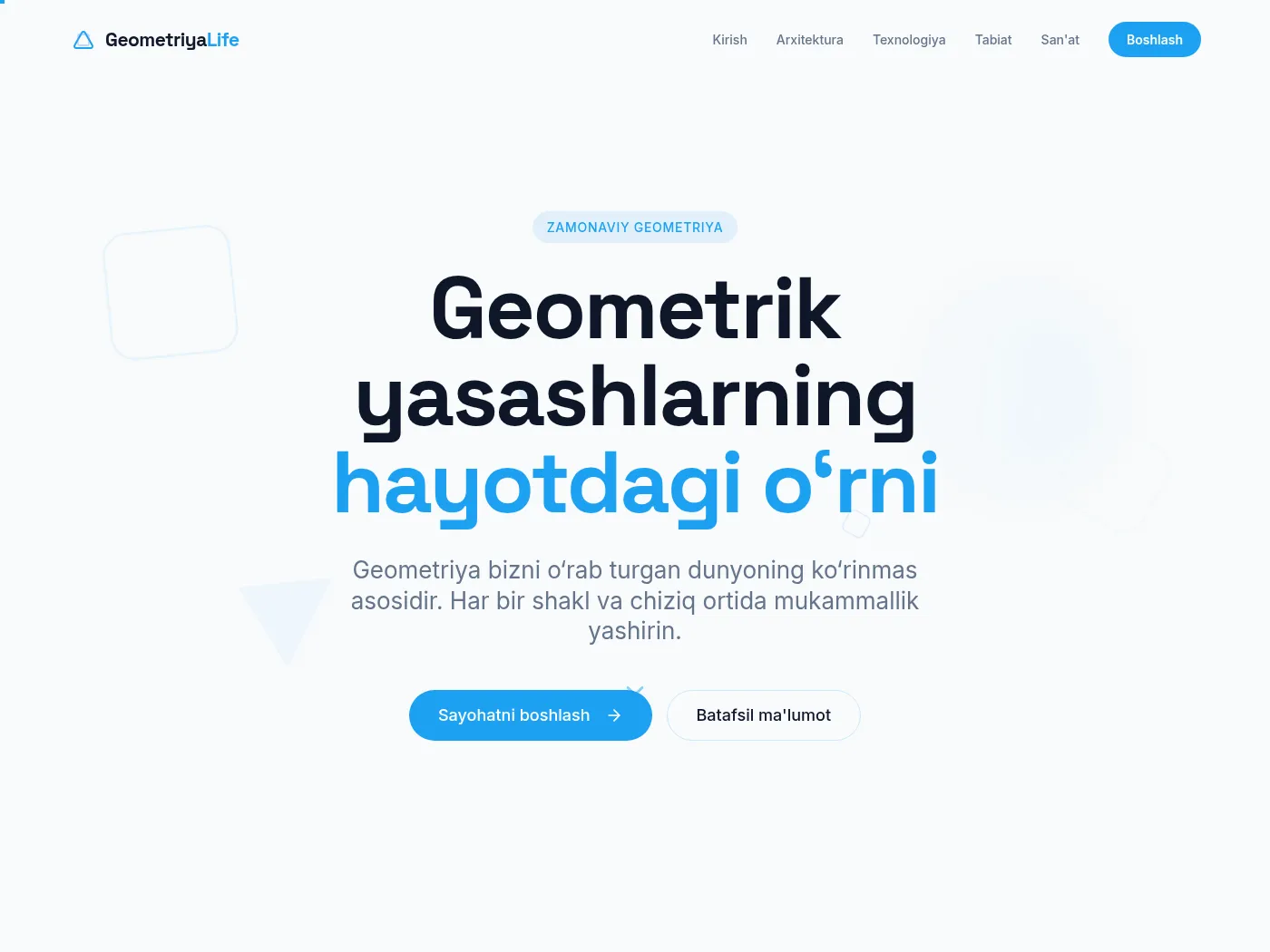 Geometriya Life Explorer