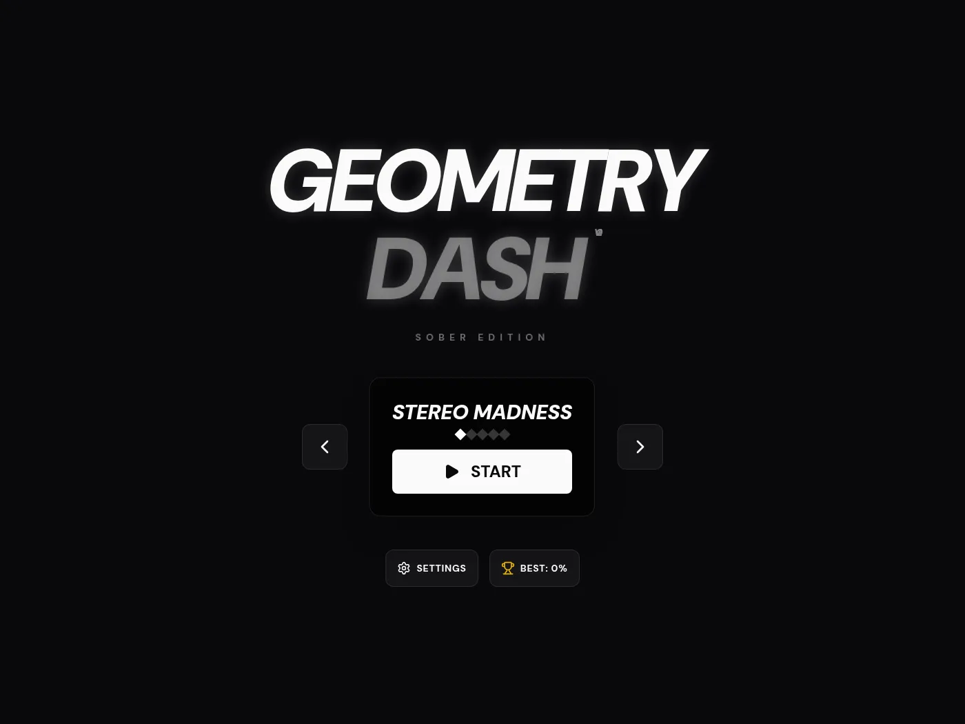 Geometry Dash Lite Clone