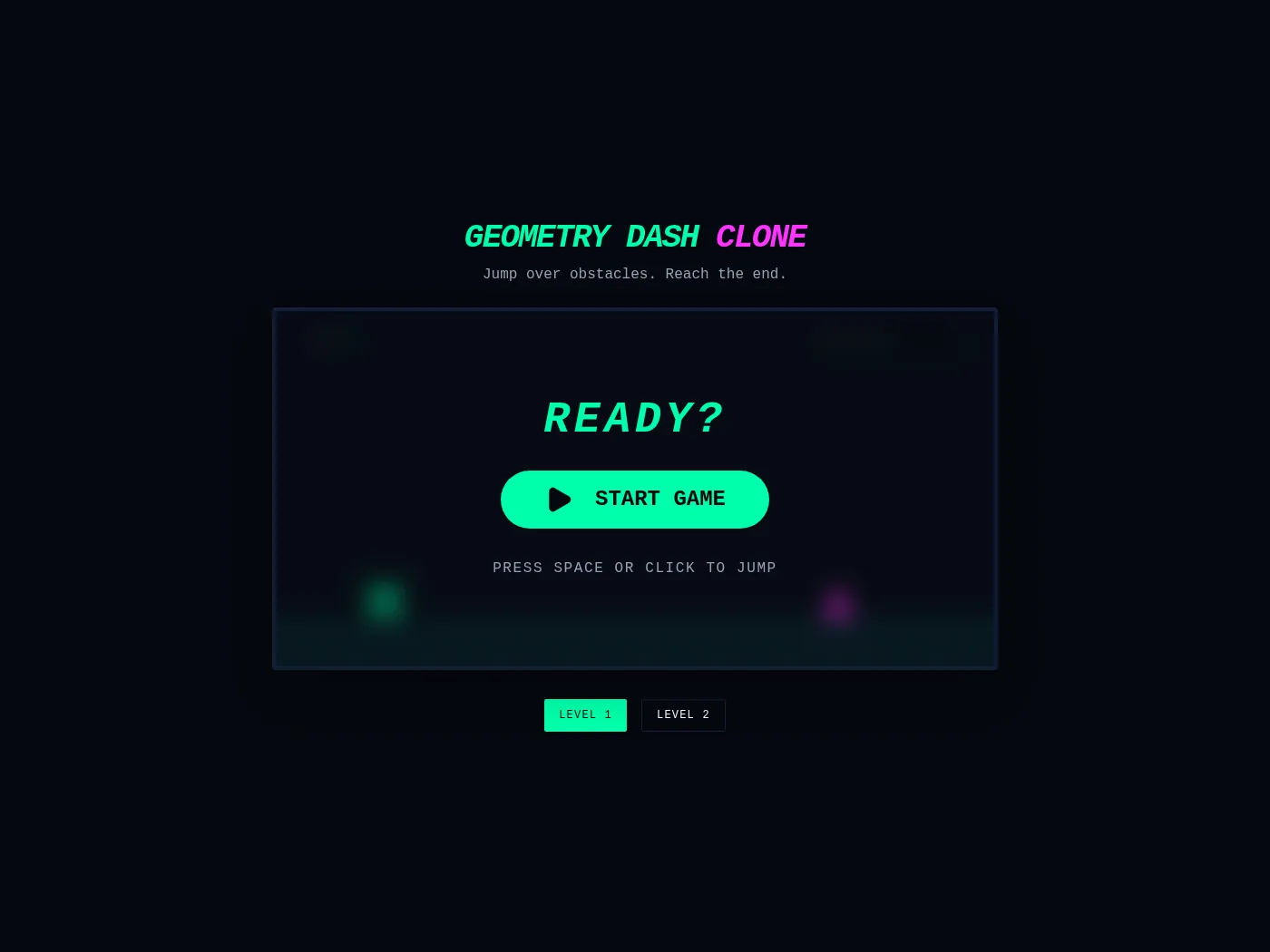Geometry Dash Clone