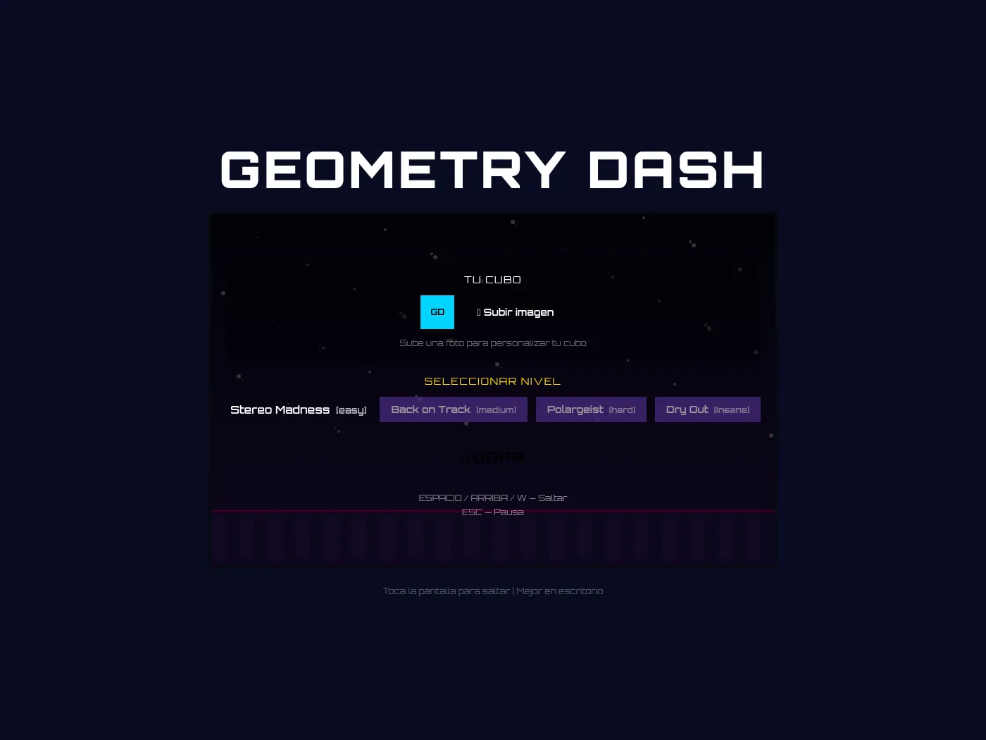 Geometry Dash Clone