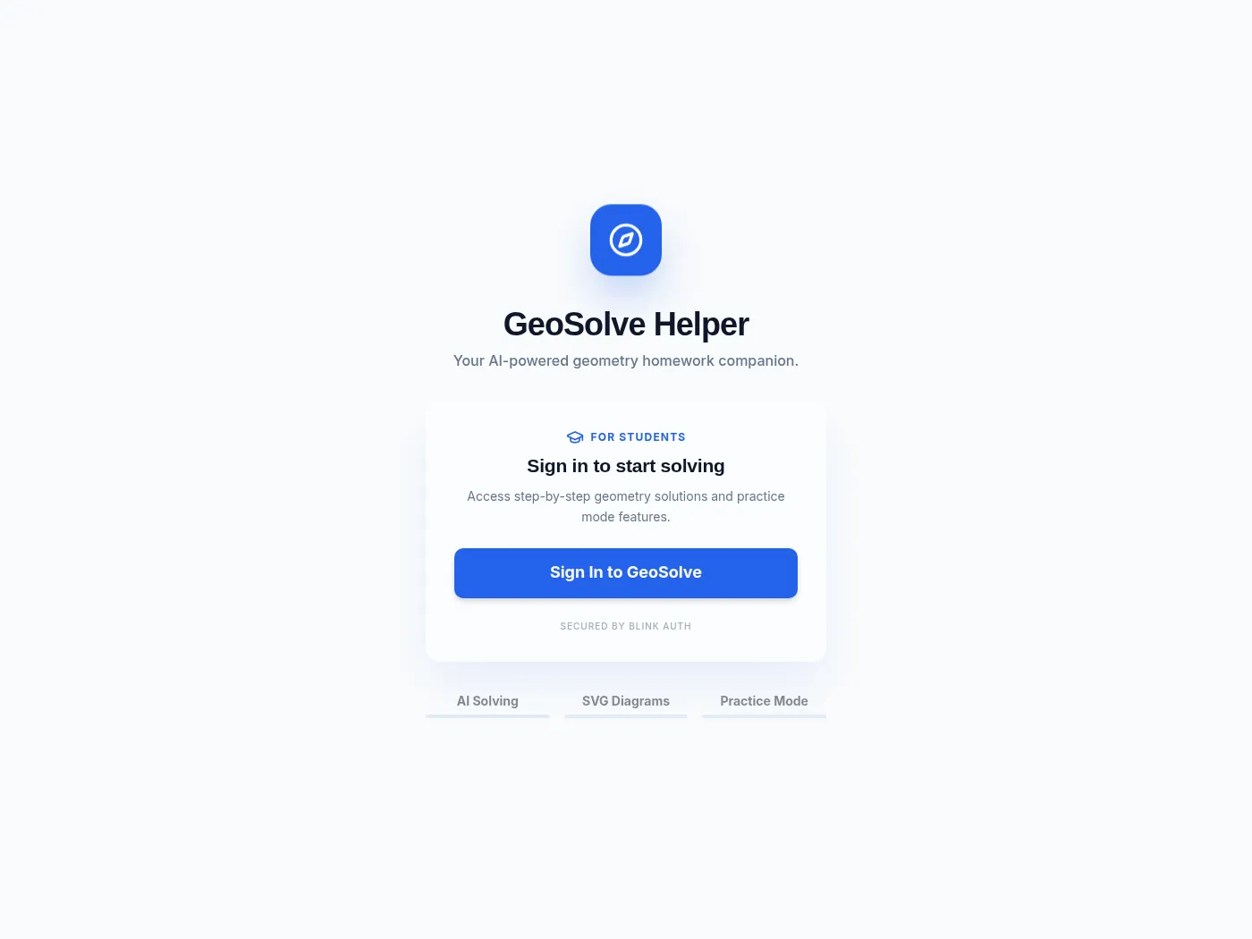 GeoSolve Helper